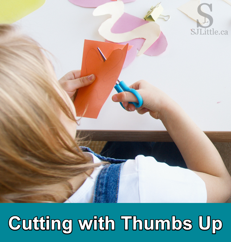 Scissors and Preschoolers - Scissor Basics